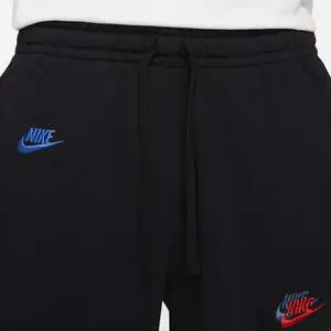 Nike Alphabet Embroidered Fleece Shorts