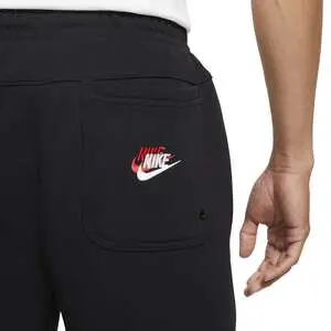 Nike Alphabet Embroidered Fleece Shorts