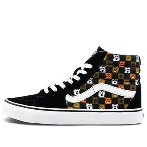 VANS Sk8-hi High Top Sneakers - Black/brown