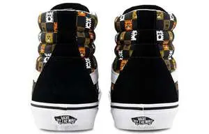 VANS Sk8-hi High Top Sneakers - Black/brown