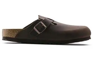 BIRKENSTOCK Boston Oiled Leather Clogs - Brown