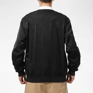 Adidas Classic Stripes Logo Baseball Jacket