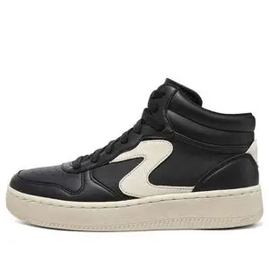 Sketchers Sport Court 92 Last Strike High Top Sneakers - Black/beige