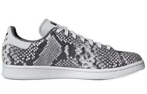 Adidas Stan Smith Snakeskin Low Top Sneakers - Grey