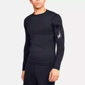 Under Armour Ua Heatgear Armour Long Sleeve - Black