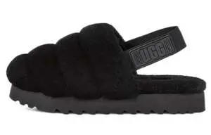UGG Fluff Slipper - Black