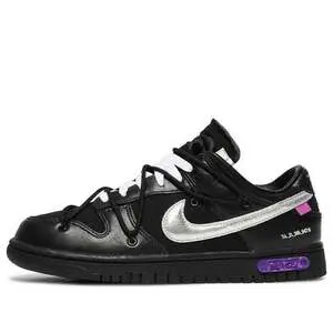 Nike Nike X Off-White Dunk Low "Lot 50 Of 50" Black/silver