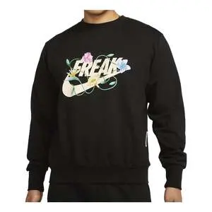 Nike Giannis Standard Issue Graphic Basketball Crew - Black
