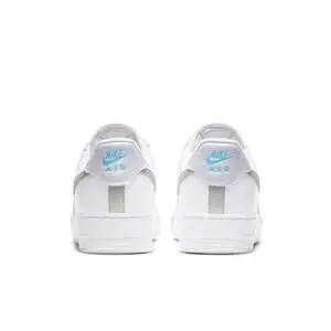 Nike Force 1 '07 Low Top Sneakers - White/blue