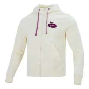Nike Swoosh League Logo Hoodie 'white Purple - Default Color