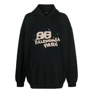 Balenciaga Hand-drawn Bb Icon Hoodie