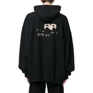 Balenciaga Hand-drawn Bb Icon Hoodie