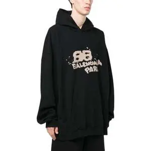 Balenciaga Hand-drawn Bb Icon Hoodie