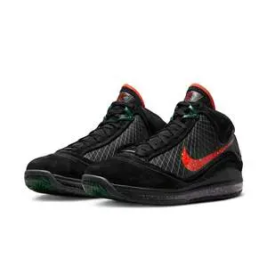 Nike X Florida A&m University Lebron Retro 'rattlers' High Top Sneakers - Black