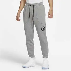 Nike Lebron Fleece Stay Warm Casual Sports Long Pants Gray - Grey