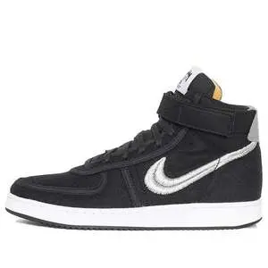 Nike X Stussy Vandal High Top Sneakers - Black/silver-white-green
