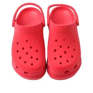 CROCS Bae Velvet Clog - Digital Raspberry/red