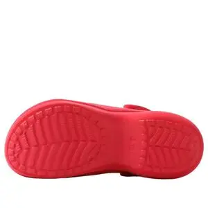 CROCS Bae Velvet Clog - Digital Raspberry/red
