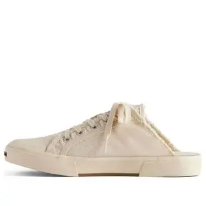 Balenciaga Mules - White/black/red