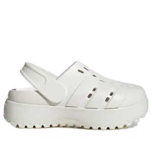 Adidas Adilette Clog Platform - Beige