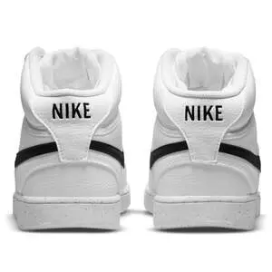 Nike Court Vision Mid Next Nature Sneakers - White/black