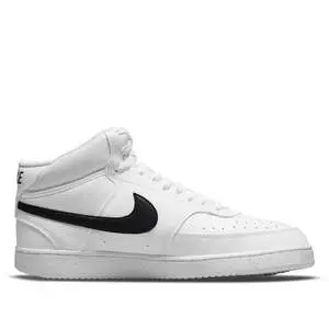 Nike Court Vision Mid Next Nature Sneakers - White/black
