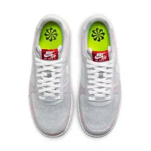 Nike Force 1 Crater Flyknit Sneakers - Grey/white