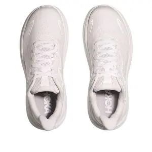 Hoka One One Clifton Athletic Lace-up Sneakers - White