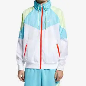 Nike Colorblock Hooded Logo Windbreaker Jacket