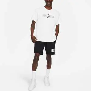 Nike As J Jmc Ss Hbr Ctn Crew - White