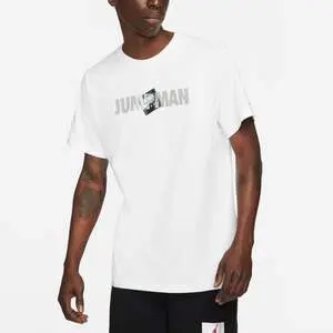 Nike As J Jmc Ss Hbr Ctn Crew - White
