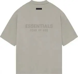 Fear Of God Ss24 V Neck T-shirt - Seal