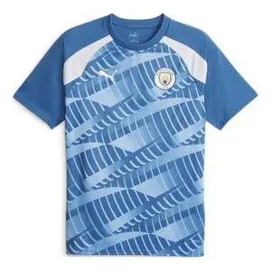 PUMA Manchester City 23/24 Pre-match Jersey - Blue/white