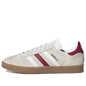 Adidas Gazelle "aluminium Burgundy" Suede Sneakers - Beige/tan/burgundy
