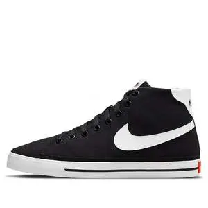 Nike Court Legacy Canvas Mid - Black/white/orange