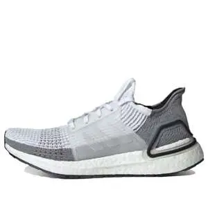 Adidas Ultraboost 19 Athletic Sneakers - Gray/white