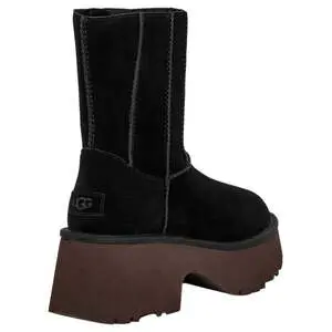 UGG Classic Twin Seam New Heights Boots - Black