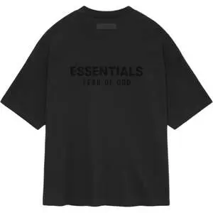 Fear Of God Ss24 V Neck T-shirt - Black