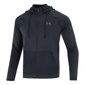 Under Armour Rush Warm-up Full-zip Hoodie Jacket - Black