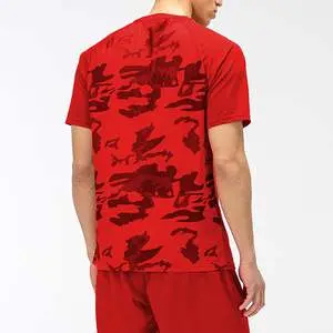 Under Armour Locker Tee With Camouflage Back Panel