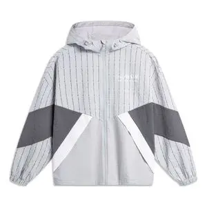 LI-NING Way Of Wade Graphic Windbreaker - Grey/white