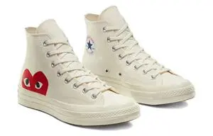 CONVERSE X Comme Des Garcons Play Chuck 70 Hi Sneakers