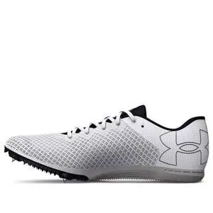 Under Armour Kick Distance Track Spikes - White/black