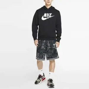 Nike Casual Sports Hooded Solid Color Long Sleeves