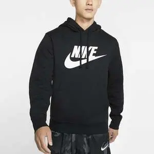 Nike Casual Sports Hooded Solid Color Long Sleeves