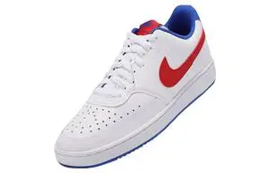 Nike Court Vision Low Top Sneakers - White/blue/red