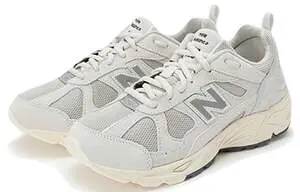 NEW BALANCE 878 "light Grey" Sneakers - Light Gray