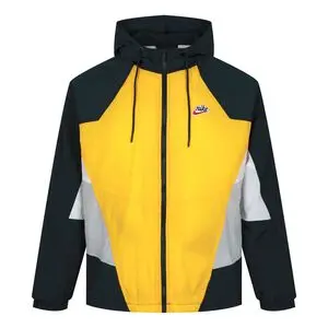 Nike Heritage Windrunner Hooded Woven Jacket - Yellow