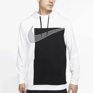 Nike Colorblocked Hoodie With Swoosh Detail
