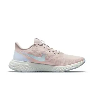 Nike Revolution Low Top Athletic Sneakers - Pink/silver/blue